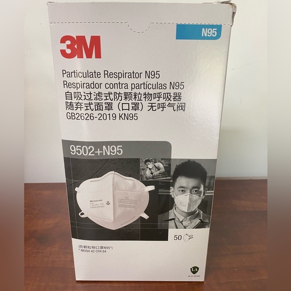 3M | Other | New 5 Count 3m N95 9502 Particles Respirator Mask | Poshmark